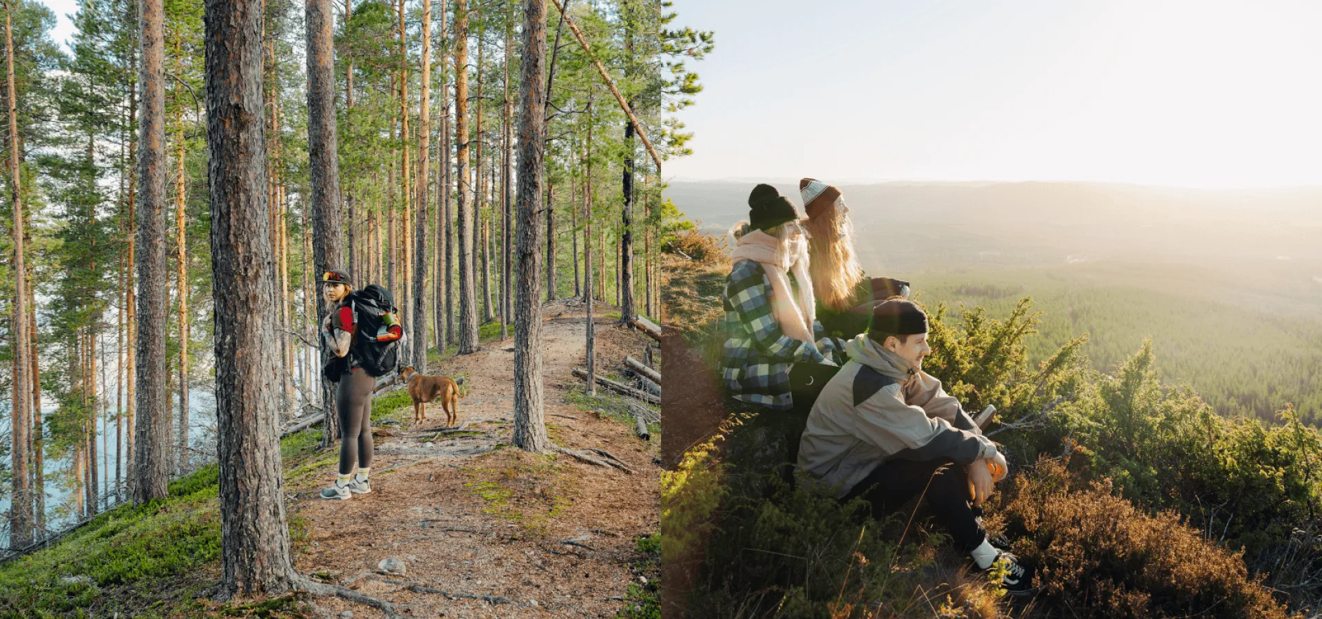 En helg med fokus på vandring och friluftsliv i Umeåregionens vackra ...